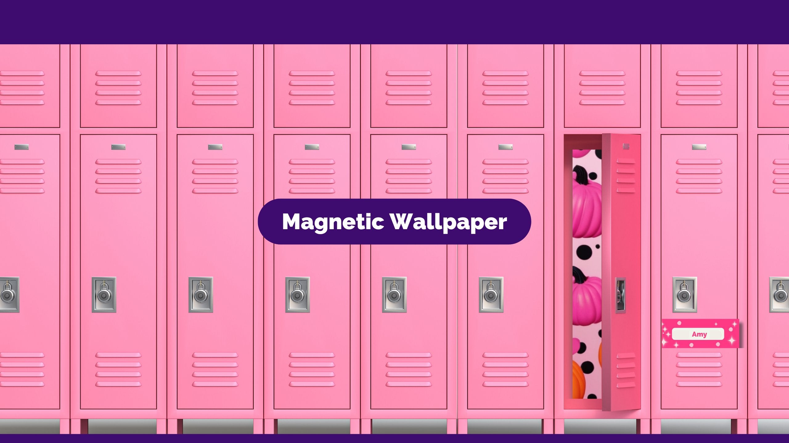Magnetic Locker Wallpaper – PictureThisPasadena