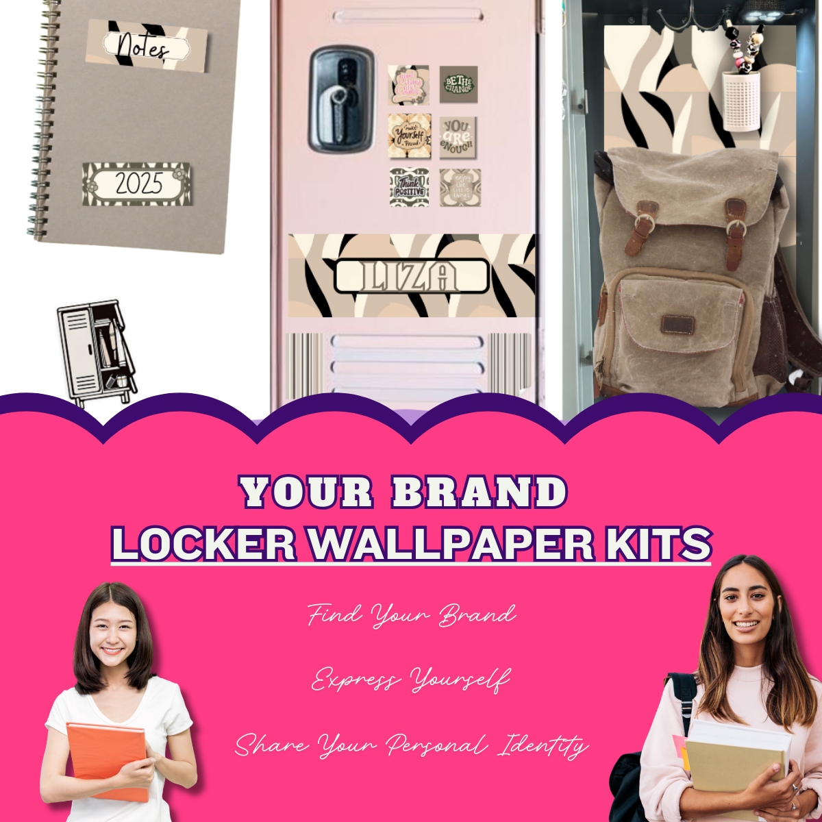 YOUR BRAND LOCKER WALLPAPER KITS – PictureThisPasadena