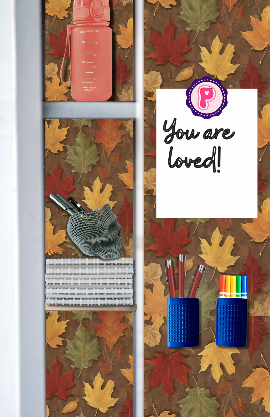 Fall Inspired Magnetic Locker Wallpaper – PictureThisPasadena