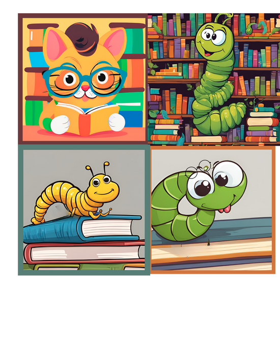 Matte Vinyl Sticker Pack - Set of 8 Large Square Stickers Select From ...