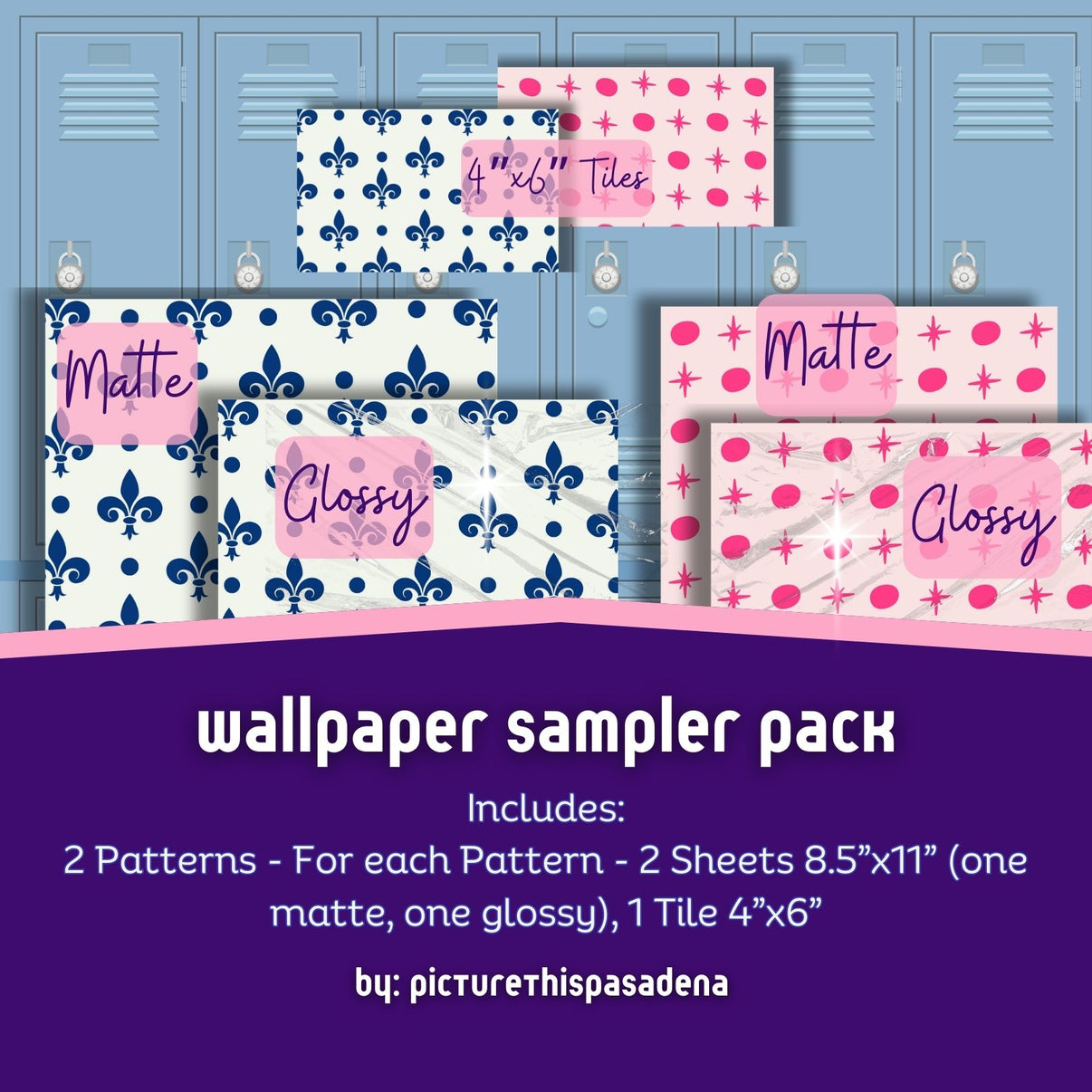 Sample Pack 2: Wallpaper Sampler Pack – PictureThisPasadena